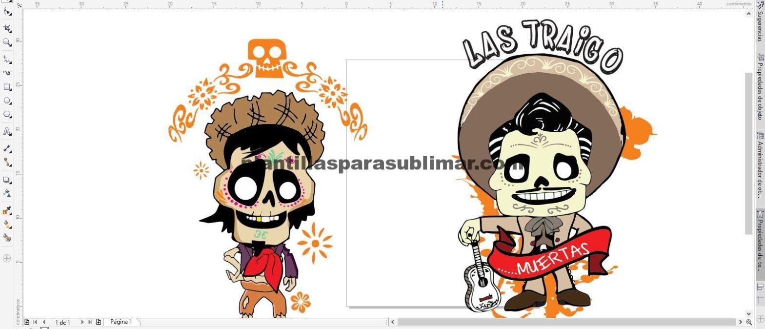 VECTORES COCO- DISNEY – Plantillas para sublimar