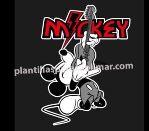 Mickey-Rock-Vector – Plantillas para sublimar