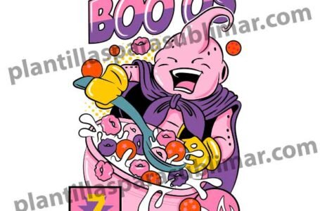Majin-boo-PNG-SVG – Plantillas para sublimar