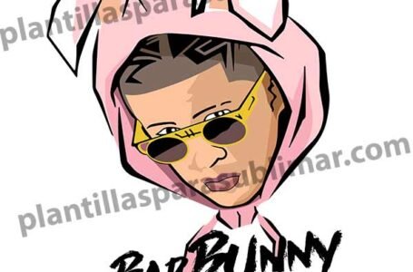 Bad-Bunny-Vector-SVG-PNG – Plantillas para sublimar