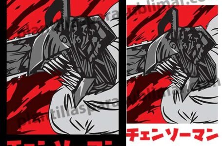 Chainsaw man PNG Vector – Plantillas para sublimar