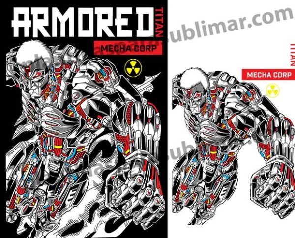 Attack-on-titan-Vector-Fondo-Negro – Plantillas para sublimar