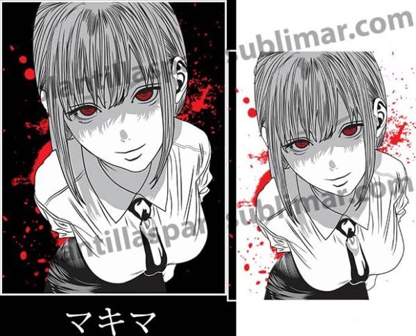 Chainsaw-Man-PNG-Vector – Plantillas para sublimar