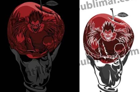 Death-Note-Vector-PNG- Fondo negro – Plantillas para sublimar