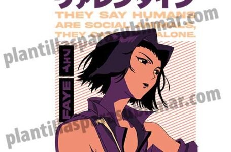 Cowboy-Bebop-Vector-PNG – Plantillas para sublimar