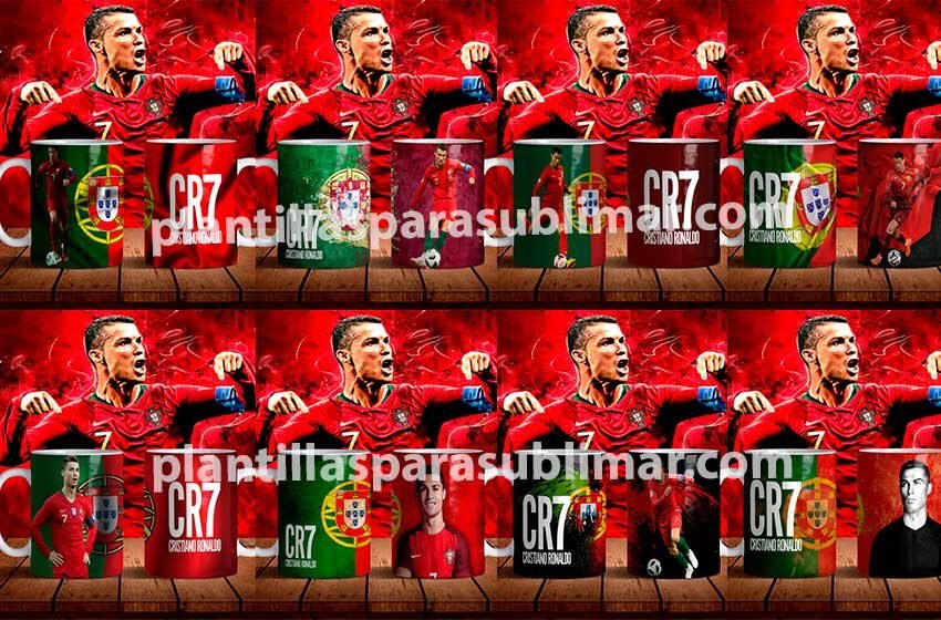 Plantillas-CR7-cristiano-ronaldo-Tazas – Plantillas para sublimar
