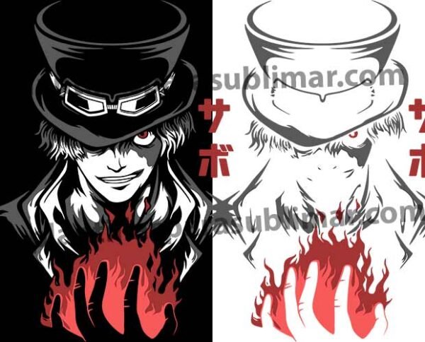 Sabo-one-piece-Vector-PNG-SVG – Plantillas para sublimar