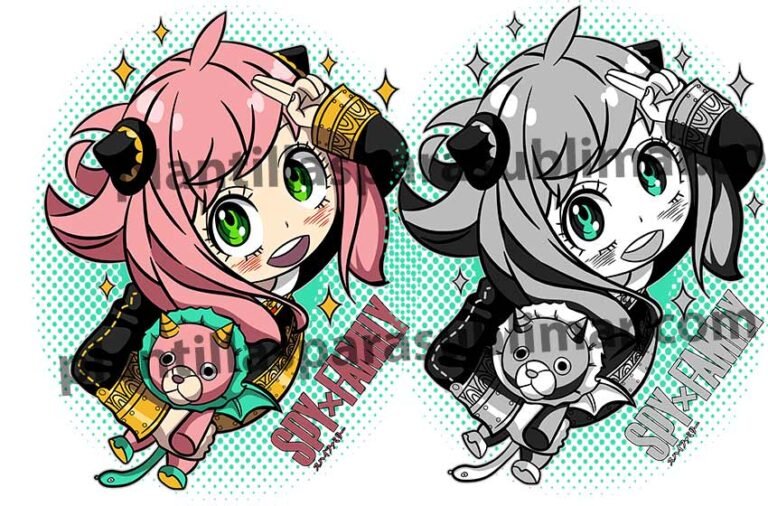 Anya-Forger-Spy-x-Family-Vector-PNG – Plantillas para sublimar
