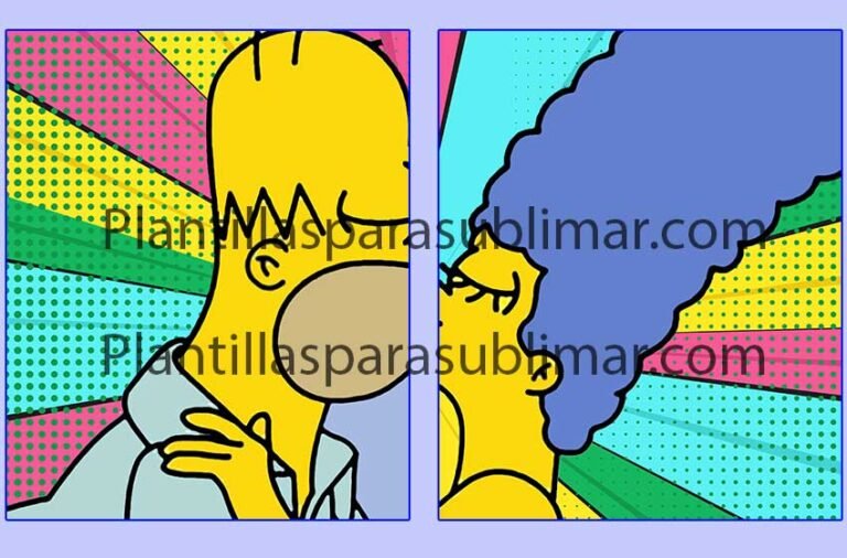 March-Y-homero-San-Valentin-Cojines – Plantillas para sublimar