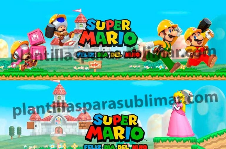 Dia-del-niño-Plantillas-Super-mario – Plantillas para sublimar