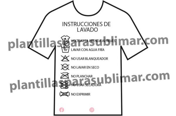 Instrucciones-de-lavado-Vector-PNG – Plantillas para sublimar