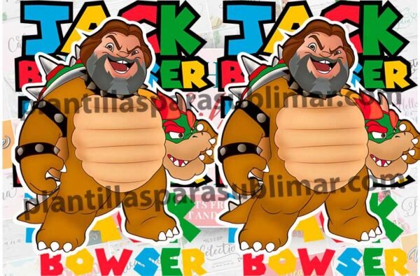 Jack-Bowser-Vector-PNG – Plantillas para sublimar