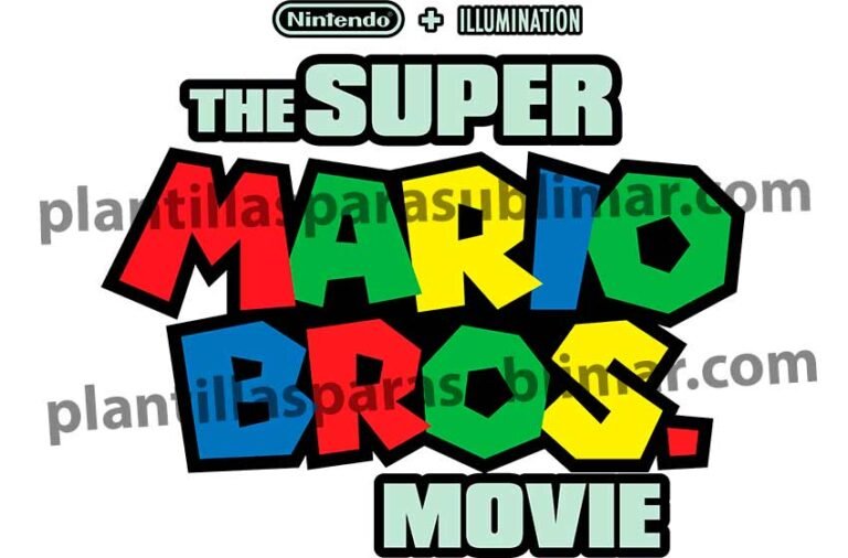 Logo-super-mario-bros-movie-PNG – Plantillas para sublimar