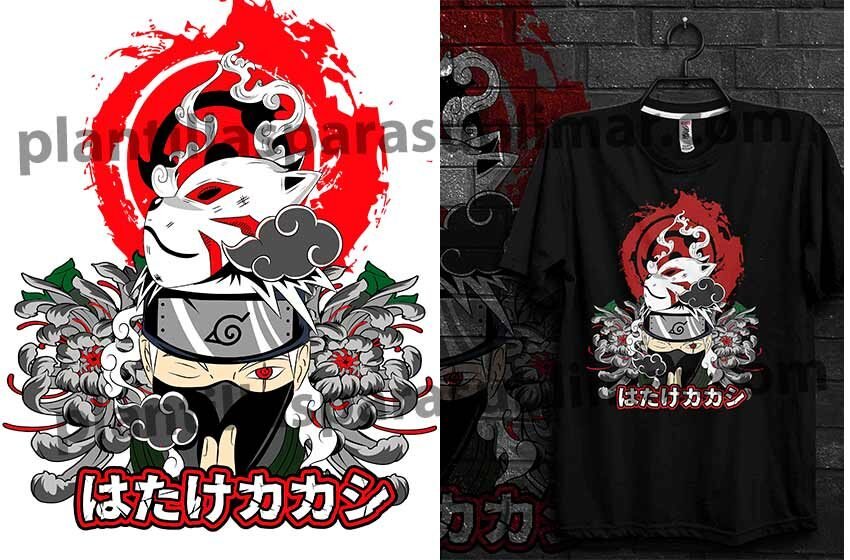 kakashi-naruto-vector-png – Plantillas para sublimar