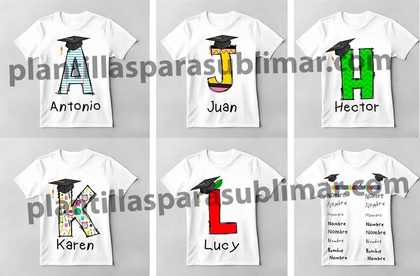 Alfabetos-Abecedario-Graduacion-Egresados-Plantillas – Plantillas para ...