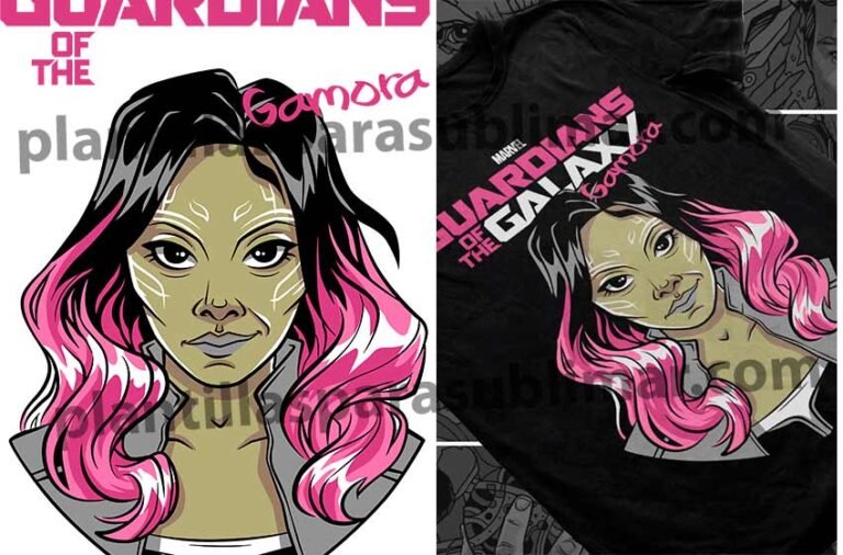 Gomora-Vector-Guardianes-de-la-galaxia – Plantillas para sublimar