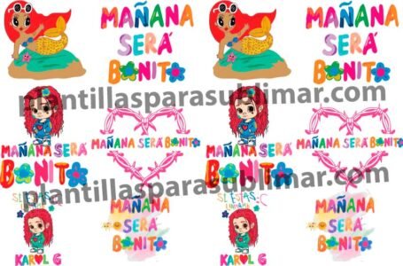 Karol-G-mañana-sera-bonito-Plantillas-Taza – Plantillas para sublimar