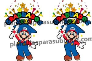 Graduados-Mario-Bros-Plantillas-Sublimar – Plantillas para sublimar