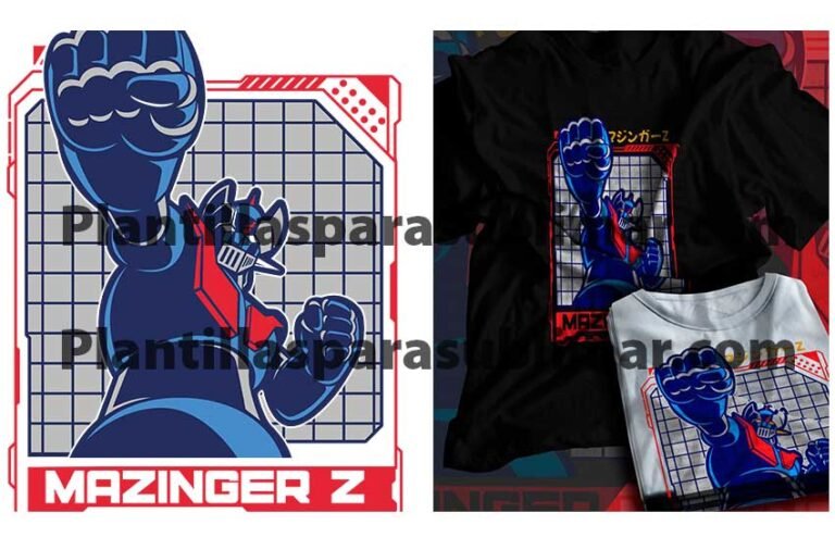 Mazinger-z-Corte-vector-SVG-PNG – Plantillas para sublimar