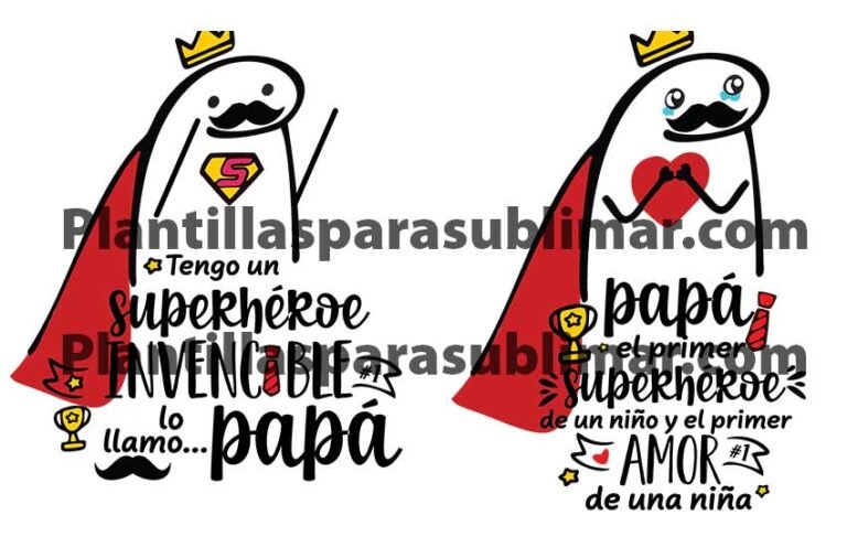 Papa-Flork-Capa-Super-Vector-PNG – Plantillas para sublimar
