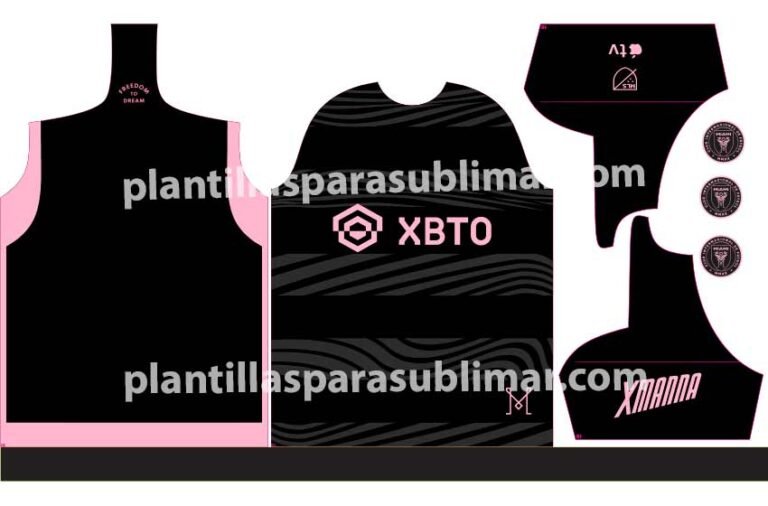 Playera-Camiseta-Inter-de-Miami-Vector-Plantilla – Plantillas para sublimar