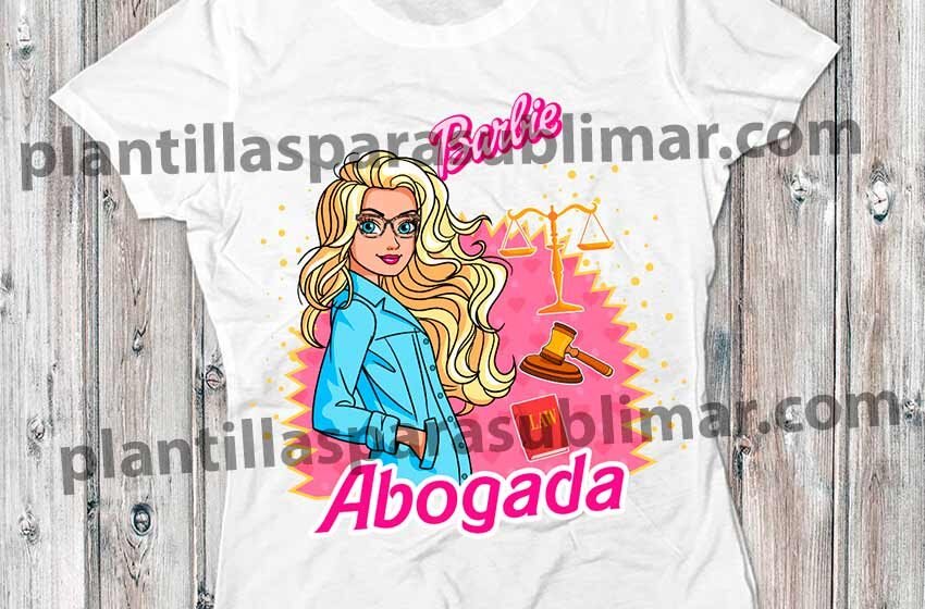 Abogada-Barbie-Plantilla-Sublimar – Plantillas para sublimar