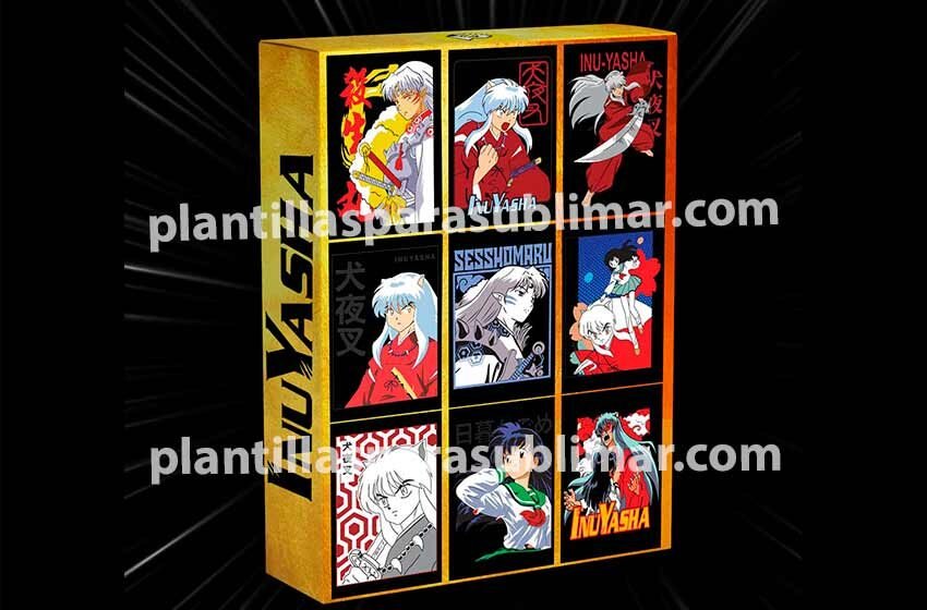 InuYasha-Vector-Anime-Vector-SVG-PNG – Plantillas para sublimar