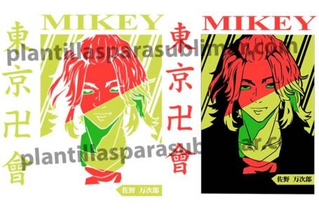 MIKEY-TOKIO-REVENGERS-Vector – Plantillas para sublimar