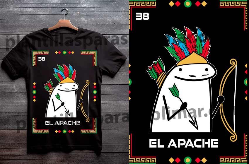 El-mexicano-Flork-Vector-PNG-Plantilla – Plantillas para sublimar