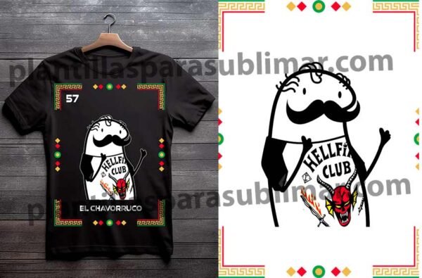 El-chavorruco-Vector-Flork – Plantillas para sublimar