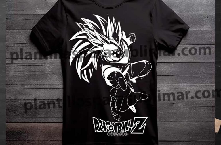 Goku-SS3-Vector-Fondo-Negro – Plantillas para sublimar