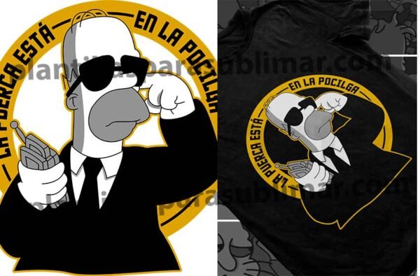 Homero-La-puerca-esta-en-la-pocilga-Vector-PNG – Plantillas para sublimar