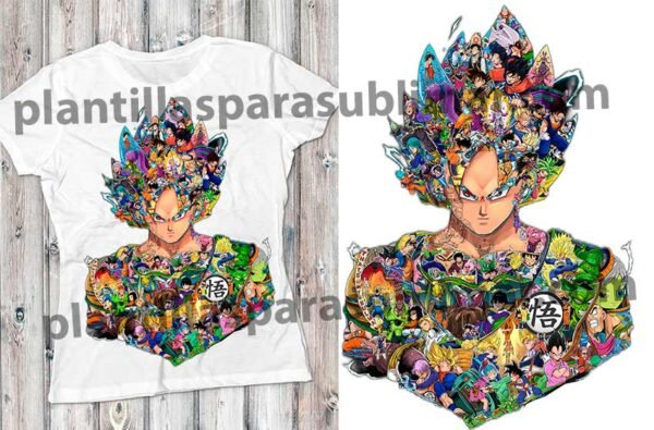 Goku-Colash-png-plantilla-Sublimar – Plantillas para sublimar