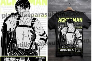 Levi-Ackerman-Vector-DTF-Attack-on-titan – Plantillas para sublimar