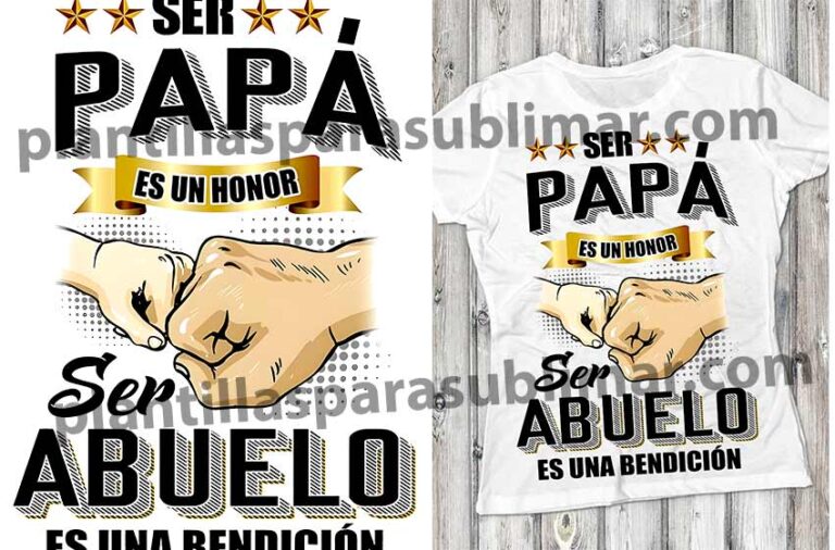 Ser-papa-es-un-honor-ser-abuelo-Plantilla – Plantillas para sublimar Ser-papa-es-un-honor-ser-abuelo-Plantilla – Plantillas para sublimar