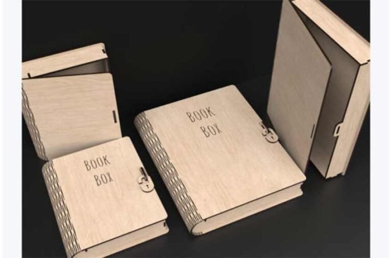caja-de-libro-candado-Corte-laser – Plantillas para sublimar