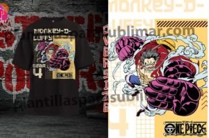 Monkey D Luffy One piece Vector – Plantillas para sublimar