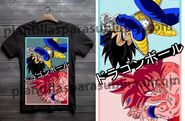 goku-vs-vegeta-vector – Plantillas para sublimar