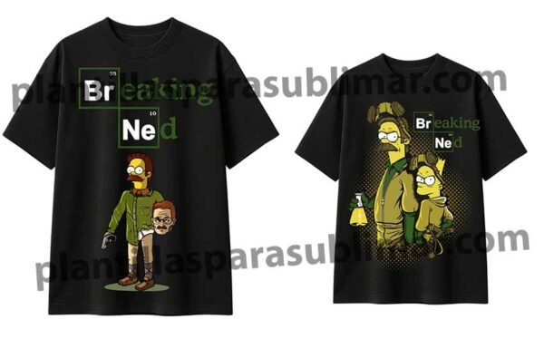 breaking-bad-ned-Vector – Plantillas para sublimar